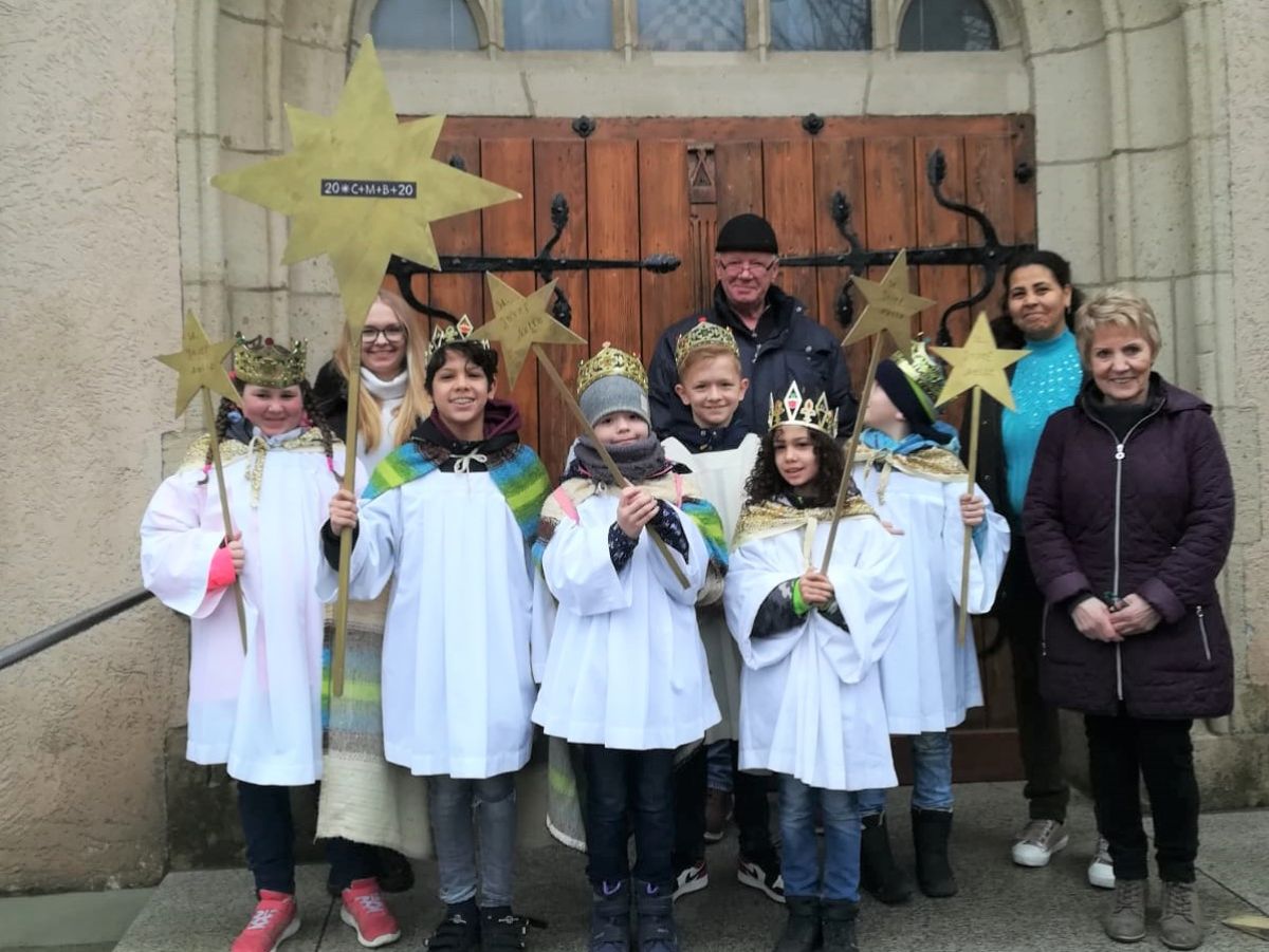 Sternsinger waren schon in Nette unterwegs